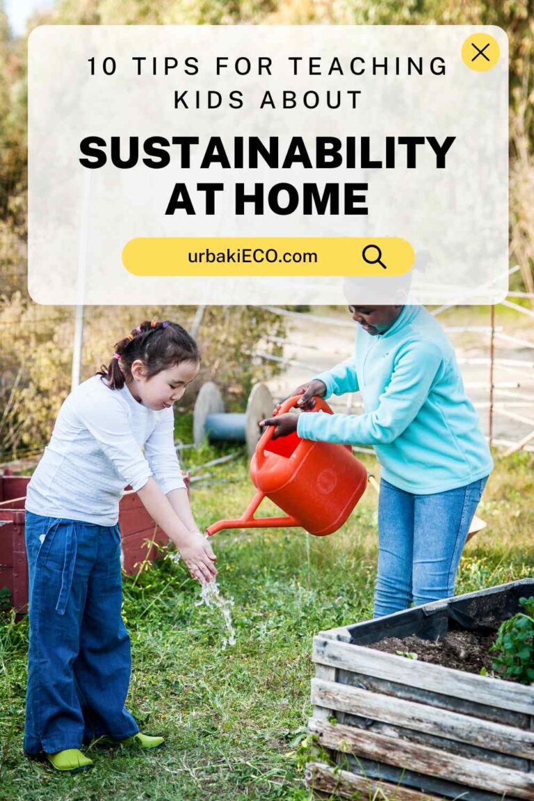 10 Tips for Teaching Kids About Sustainability at Home