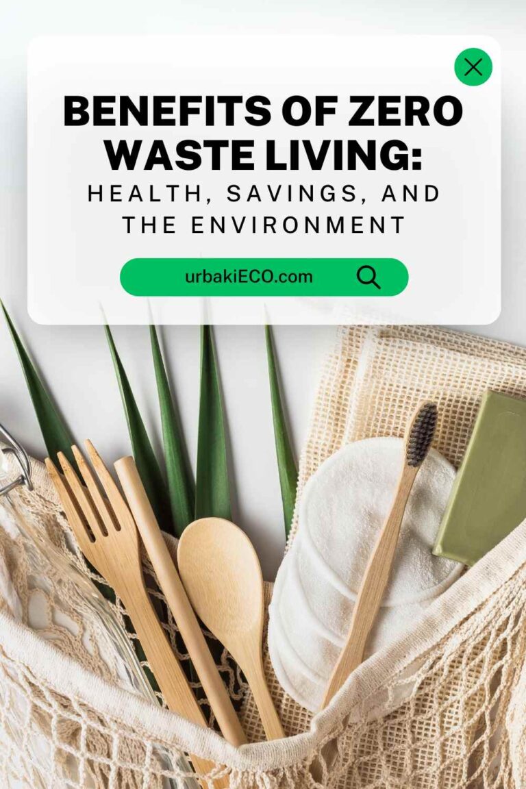 Benefits of Zero Waste Living: Health, Savings, and the Environment