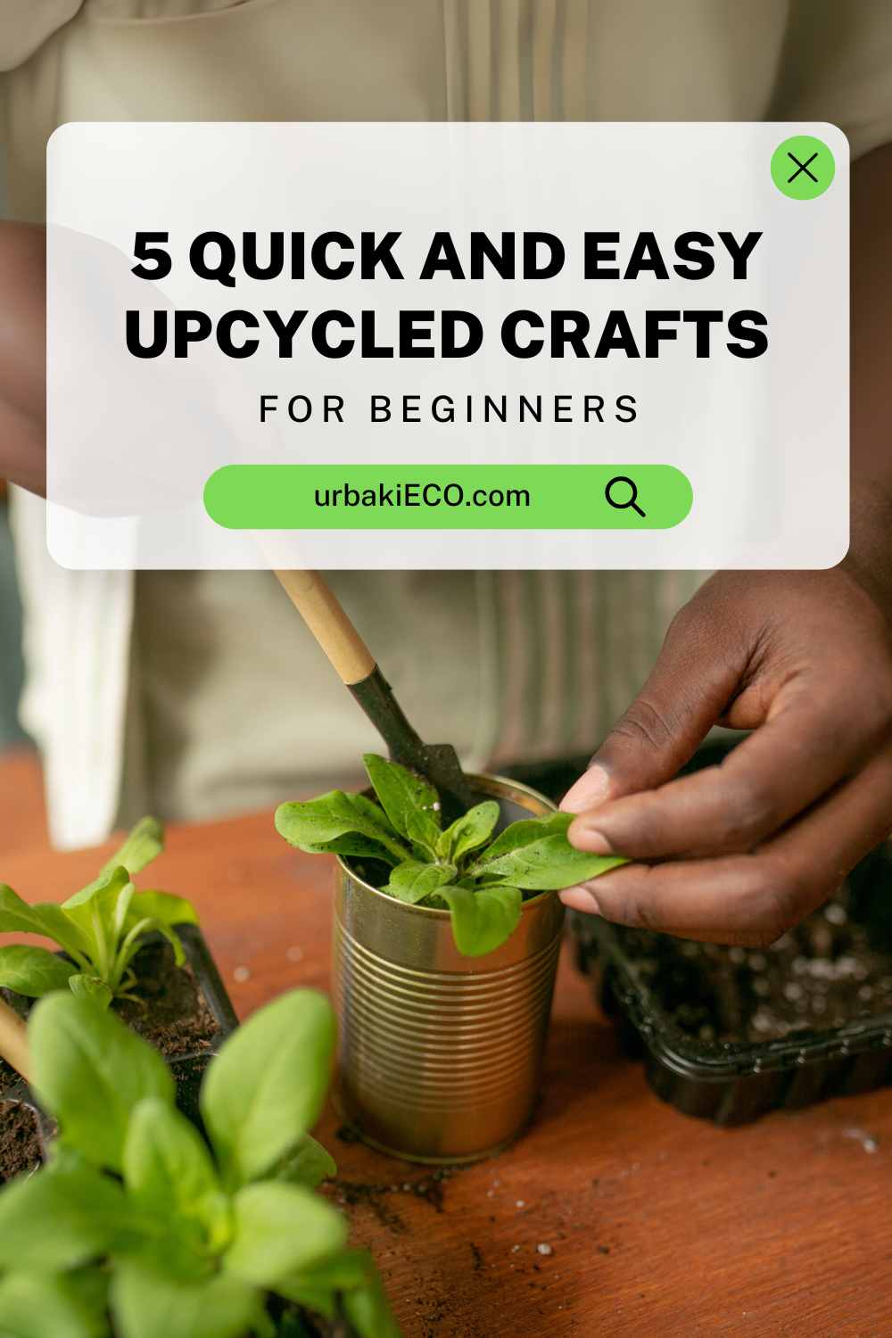 5 Quick and Easy Upcycled Crafts for Beginners